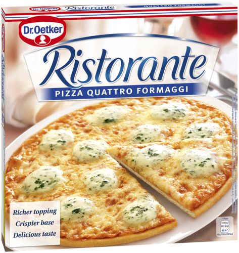 Pizza Ristorante štirje siri - Ristorante | Dr. Oetker