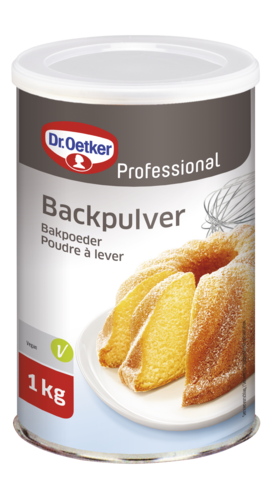 Backpulver 1 kg Dose - Backtriebmittel | Dr. Oetker