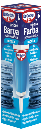 Farba gélová modrá - Gélové farby | Dr. Oetker