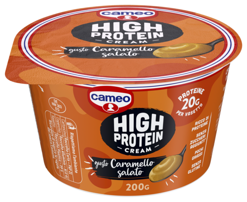 High Protein Cream al gusto Caramello salato - High Protein | cameo