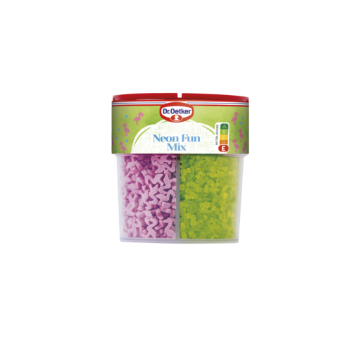 Neon Fun Mix - Suiker Decoraties | Dr. Oetker