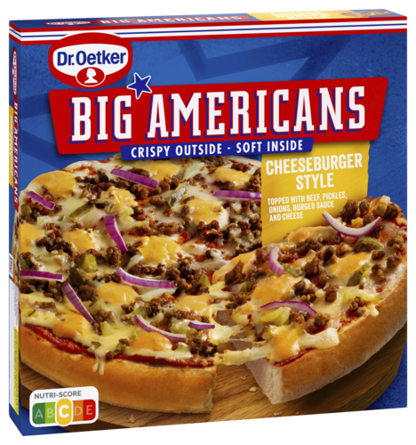 Big Americans Cheeseburger Style - Big Americans | Dr. Oetker