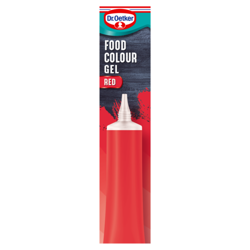 Extra Strong Red Food Colour Gel - Food Colours | Dr. Oetker