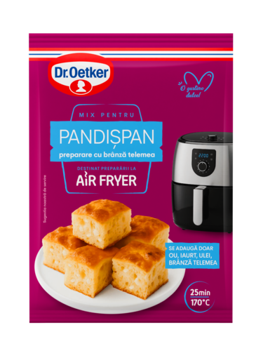 Pandișpanul preparat cu brânză telemea pentru Air Fryer - O gustare ...