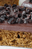 Drcené kakaové boby-meta