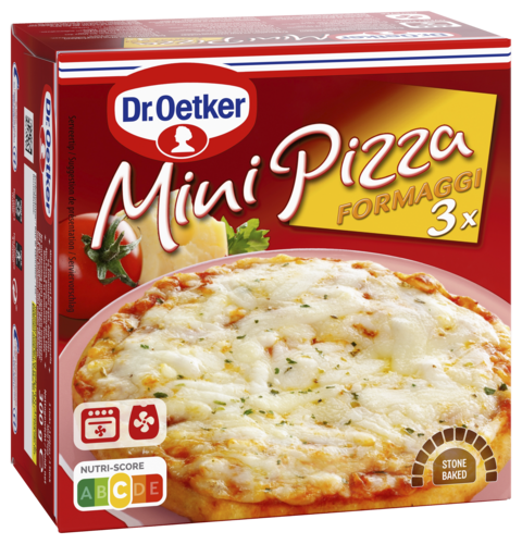 Mini pizza 4 vrste sira | Dr. Oetker